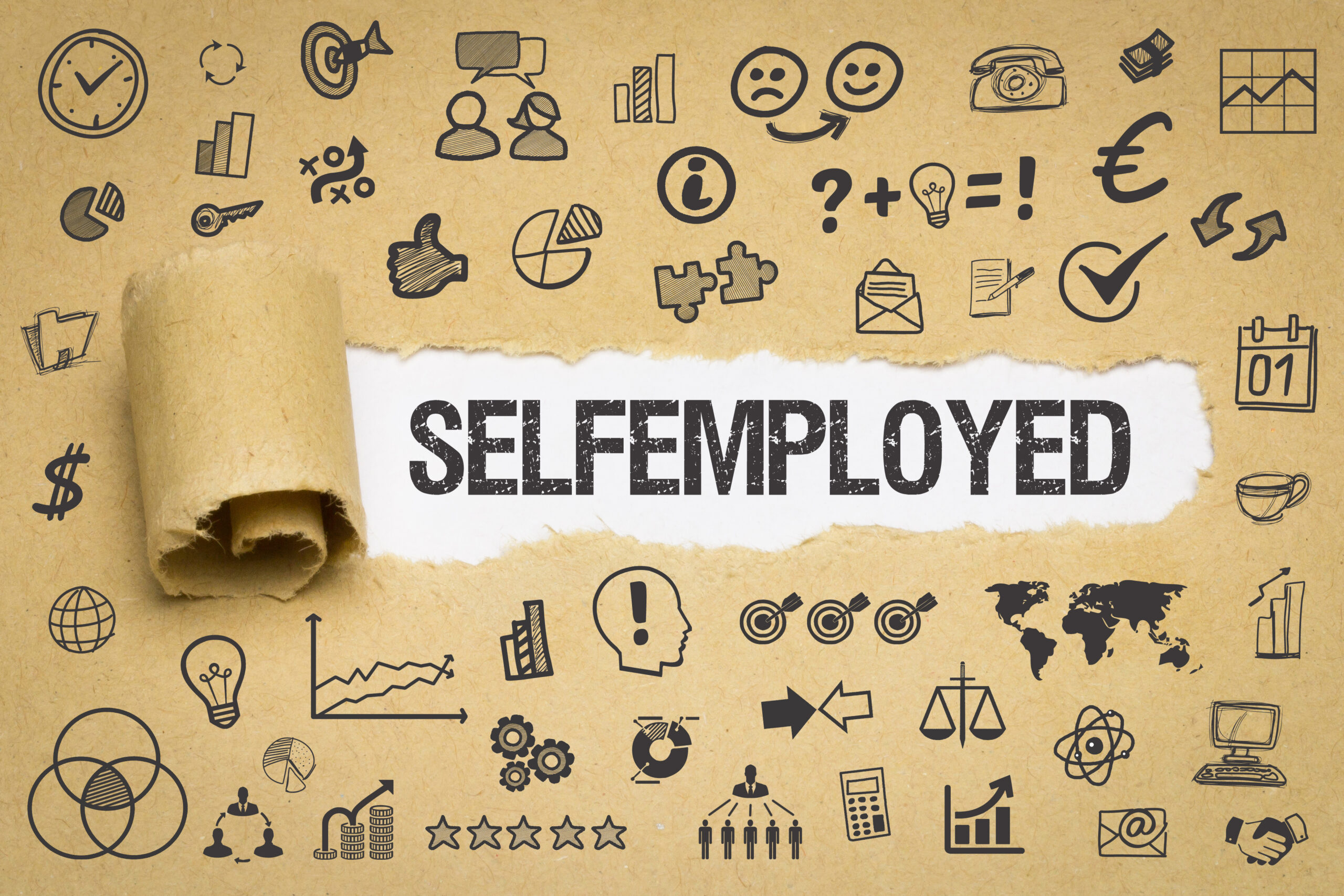 Self-employed earn more and work less than salaried workers
